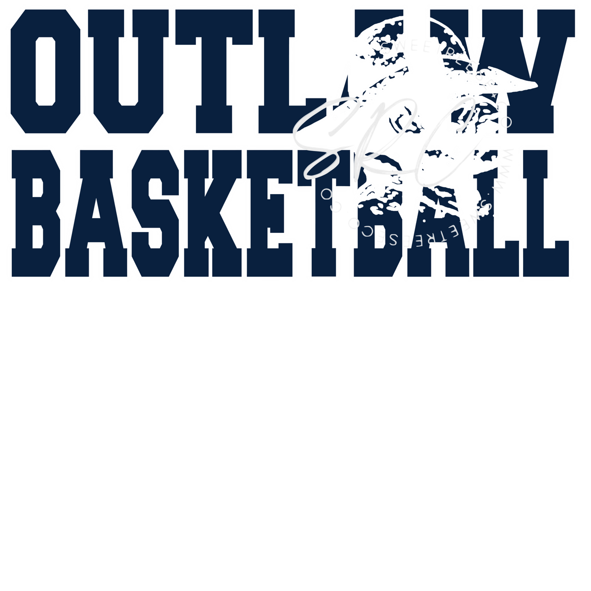 OUTLAW BASKETBALL DTF PRINT – SweetReeseCo