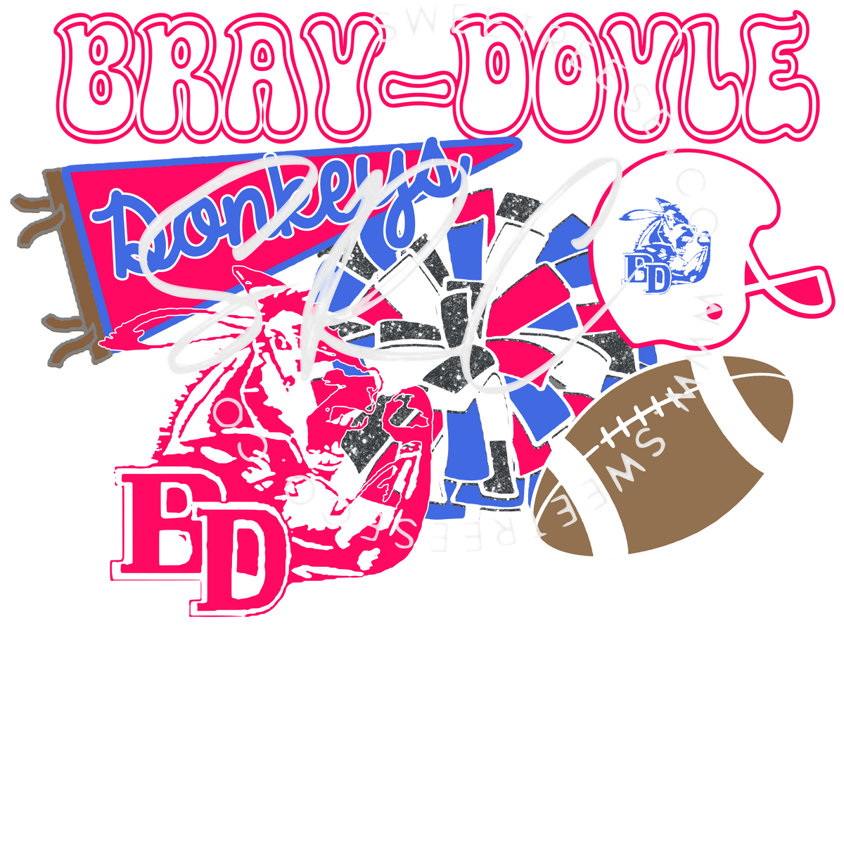 Bray Preppy Pinkout PNG – SweetReeseCo